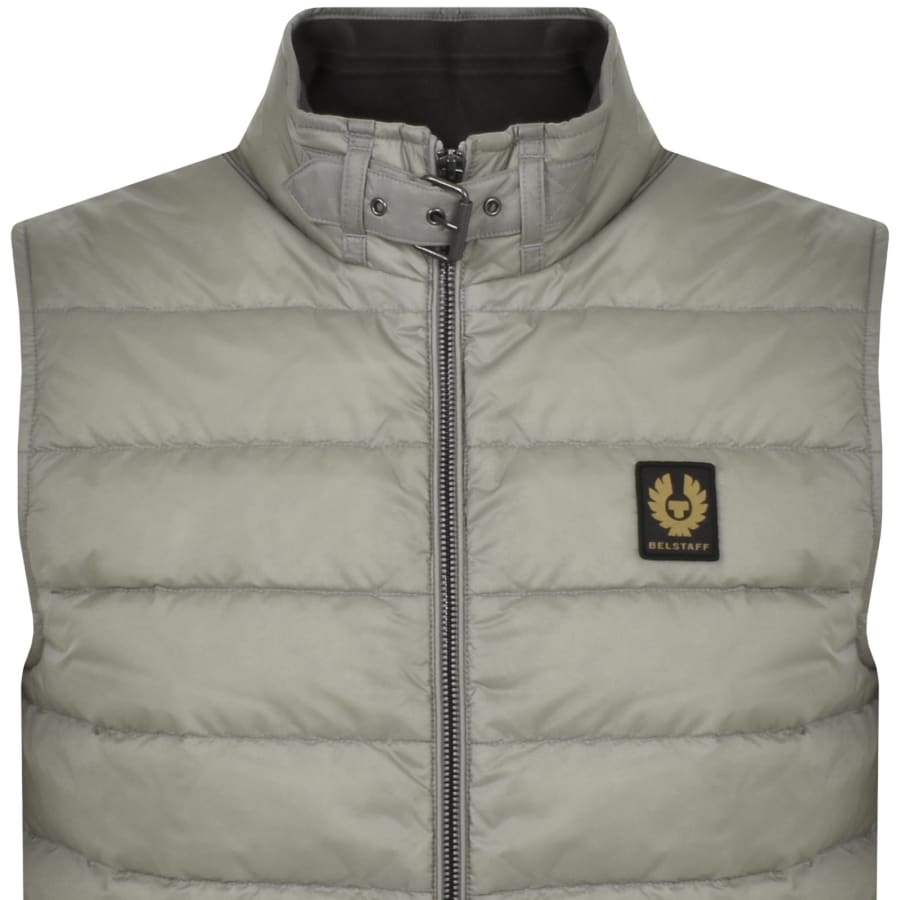 Belstaff Circuit Puffer Gilet Grey | Mainline Menswear